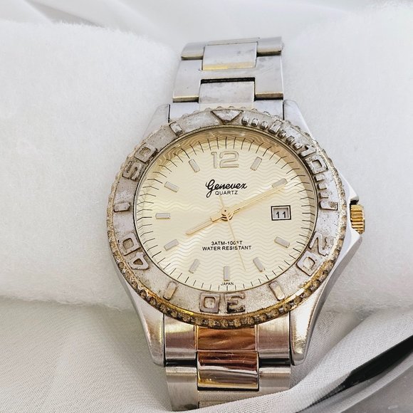 Genevex | Accessories | Vintage Mens Genevex Twotone Water Resistant ...